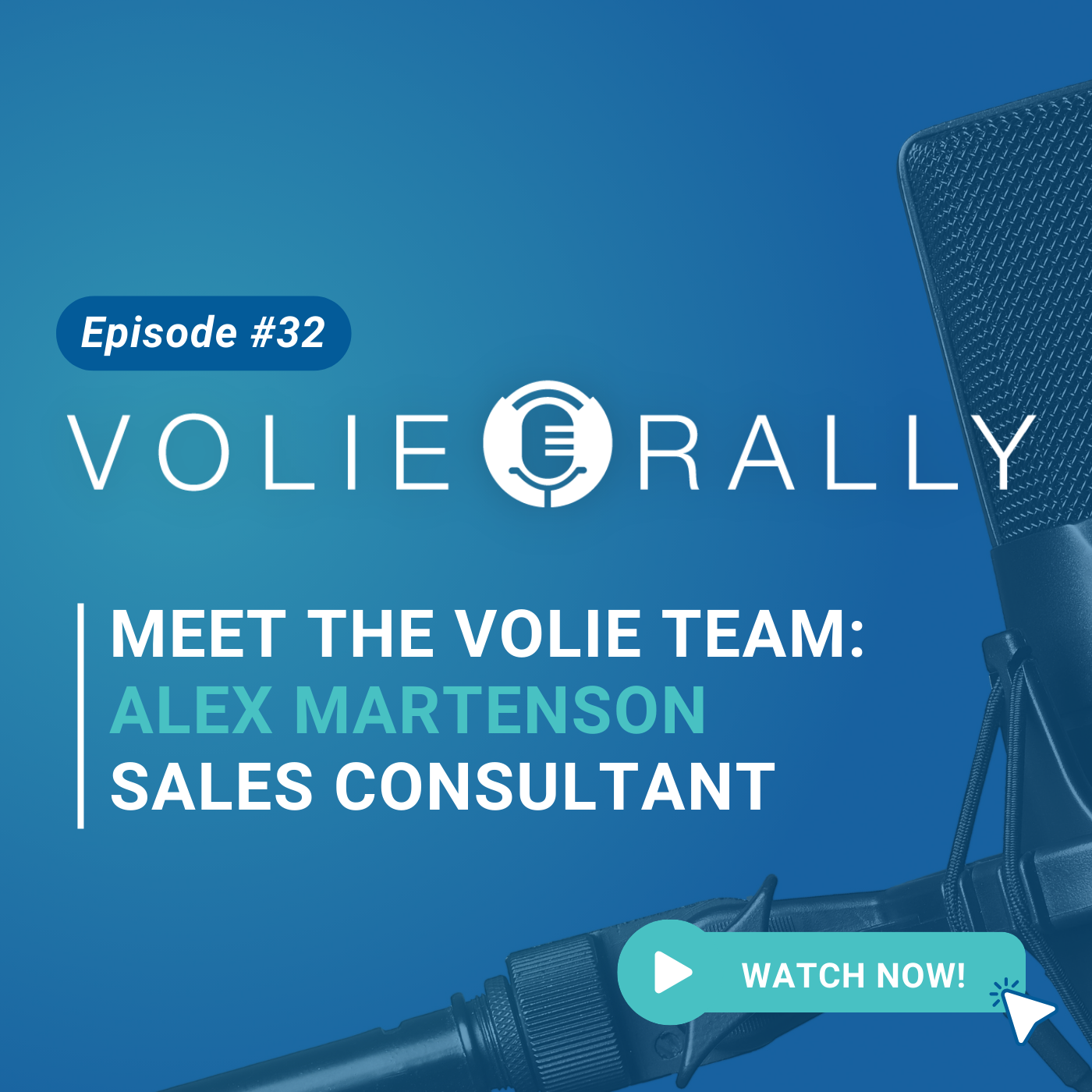 Meet the Volie Team: Alex Martenson - Sales Consultant - Volie